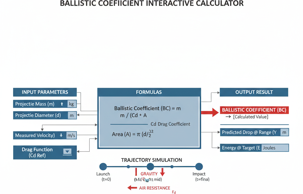 Ballistic Coefficient Interactive Calculator | FIRGELLI