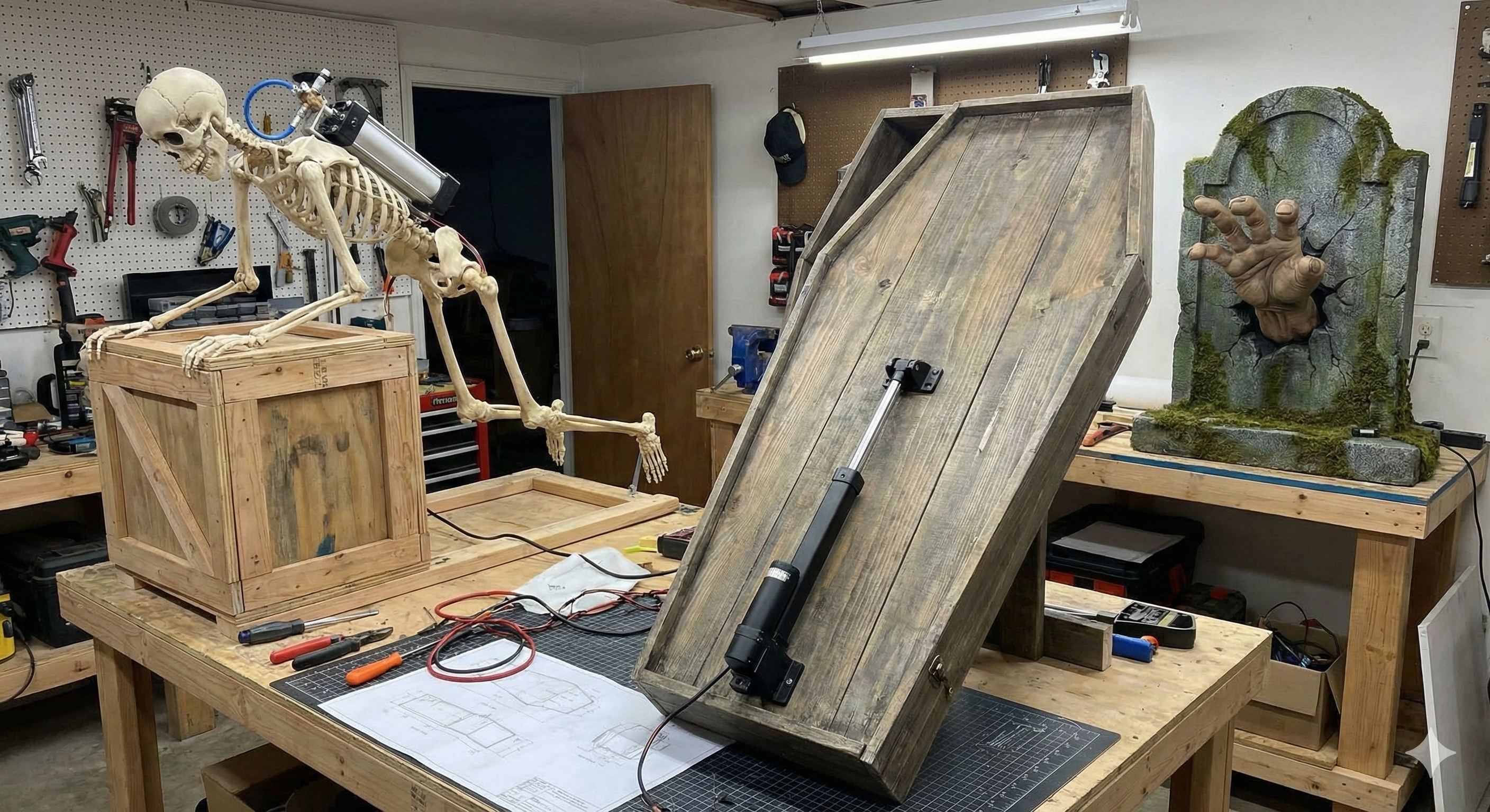 Halloween Animatronics DIY: Linear Actuators for Haunted ...
