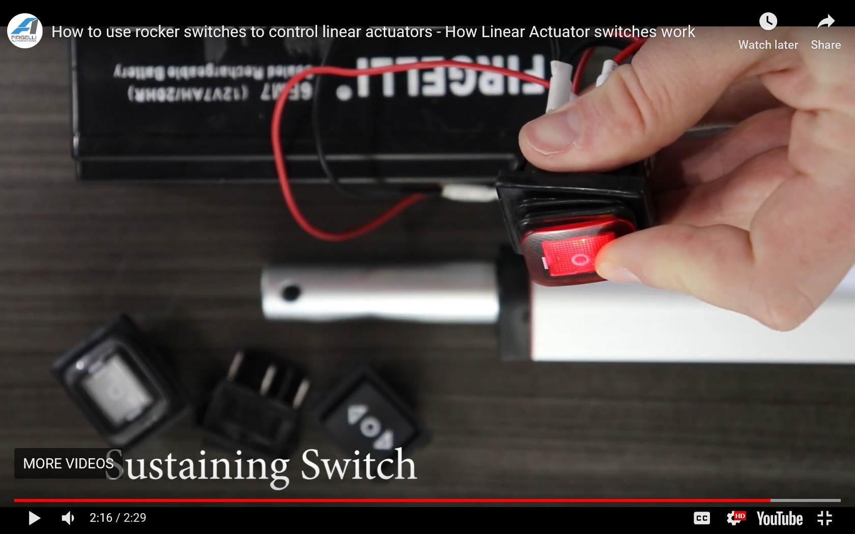 Using Rocker Switches with Linear Actuators | FIRGELLI