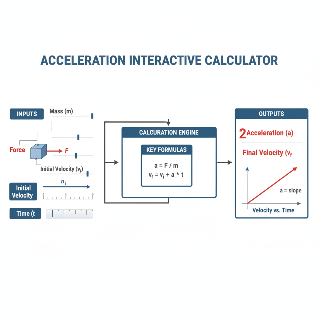 Acceleration Interactive Calculator | FIRGELLI