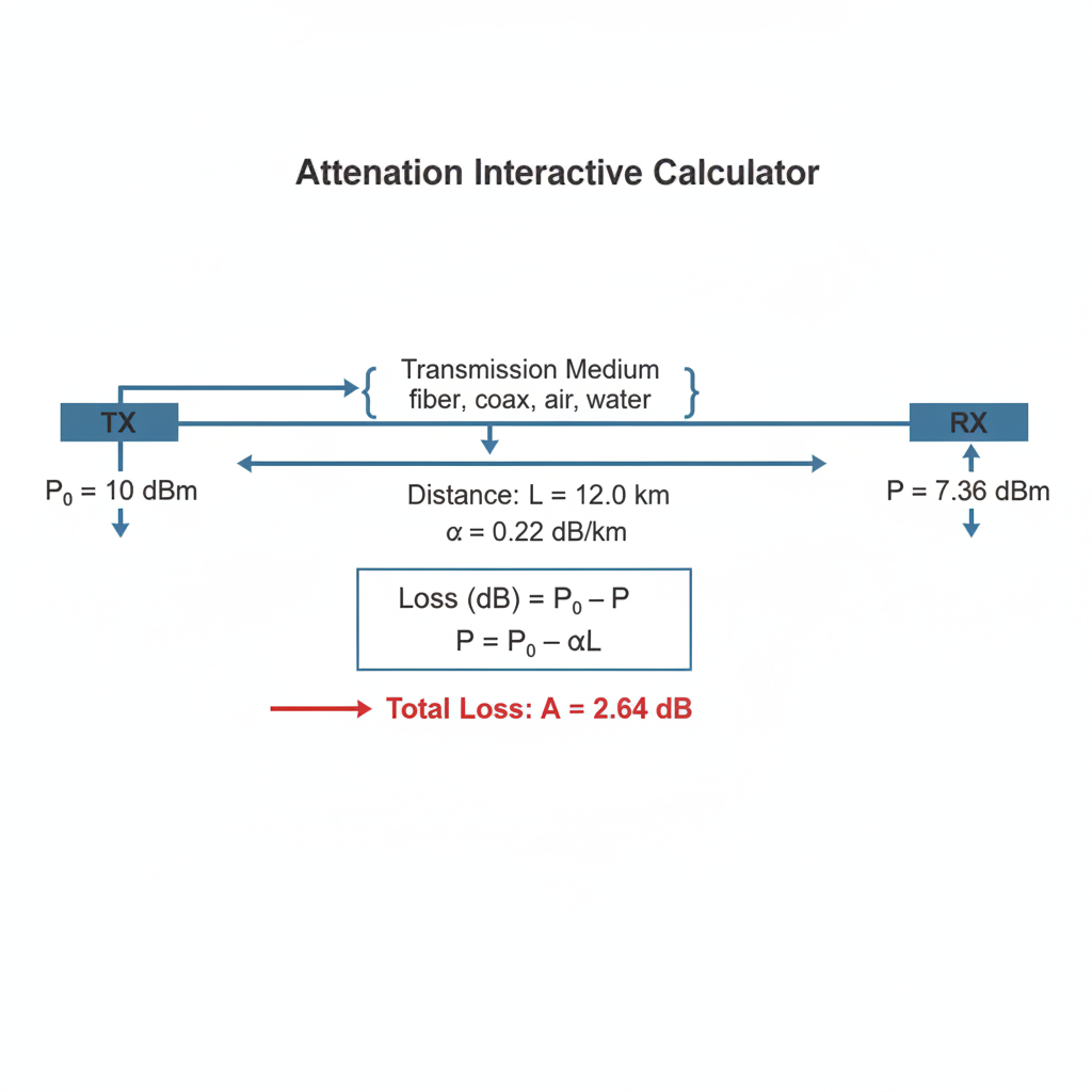 Attenuation Interactive Calculator | FIRGELLI