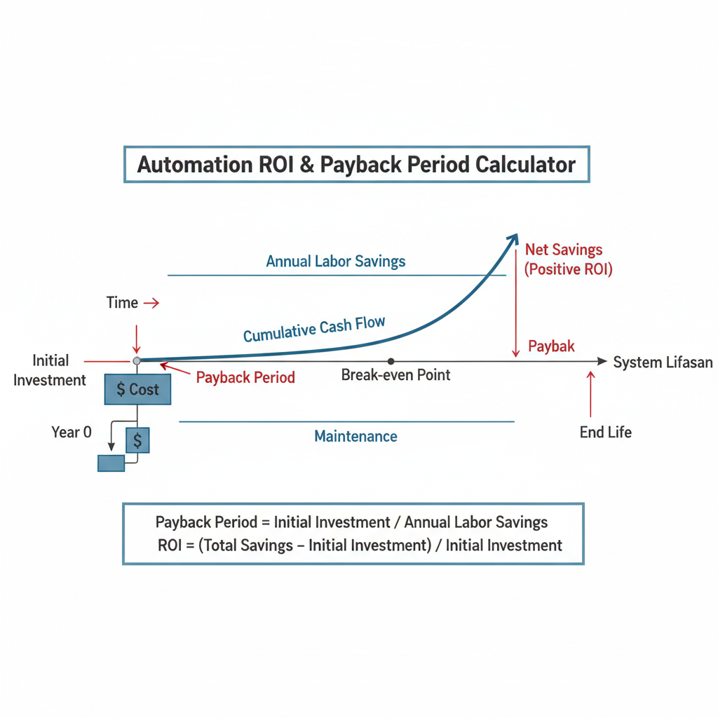 Free Automation ROI & Payback Period Calculator | FIRGELLI Engineering
