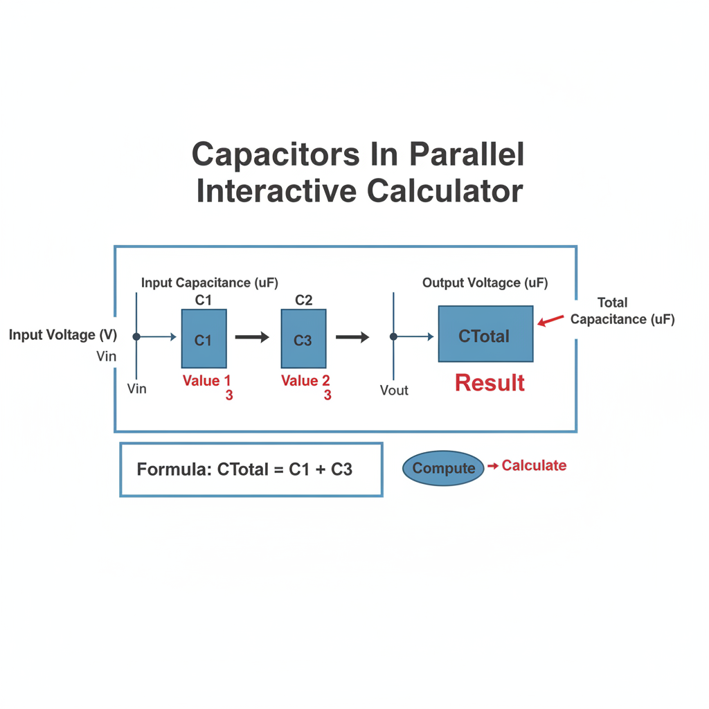Capacitors In Parallel Interactive Calculator | FIRGELLI
