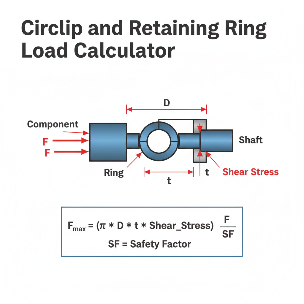 Free Circlip and Retaining Ring Load Calculator | FIRGELLI Engineering