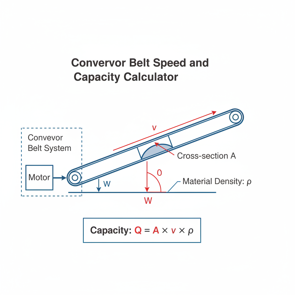 Free Conveyor Belt Speed and Capacity Calculator | FIRGELLI Engineerin
