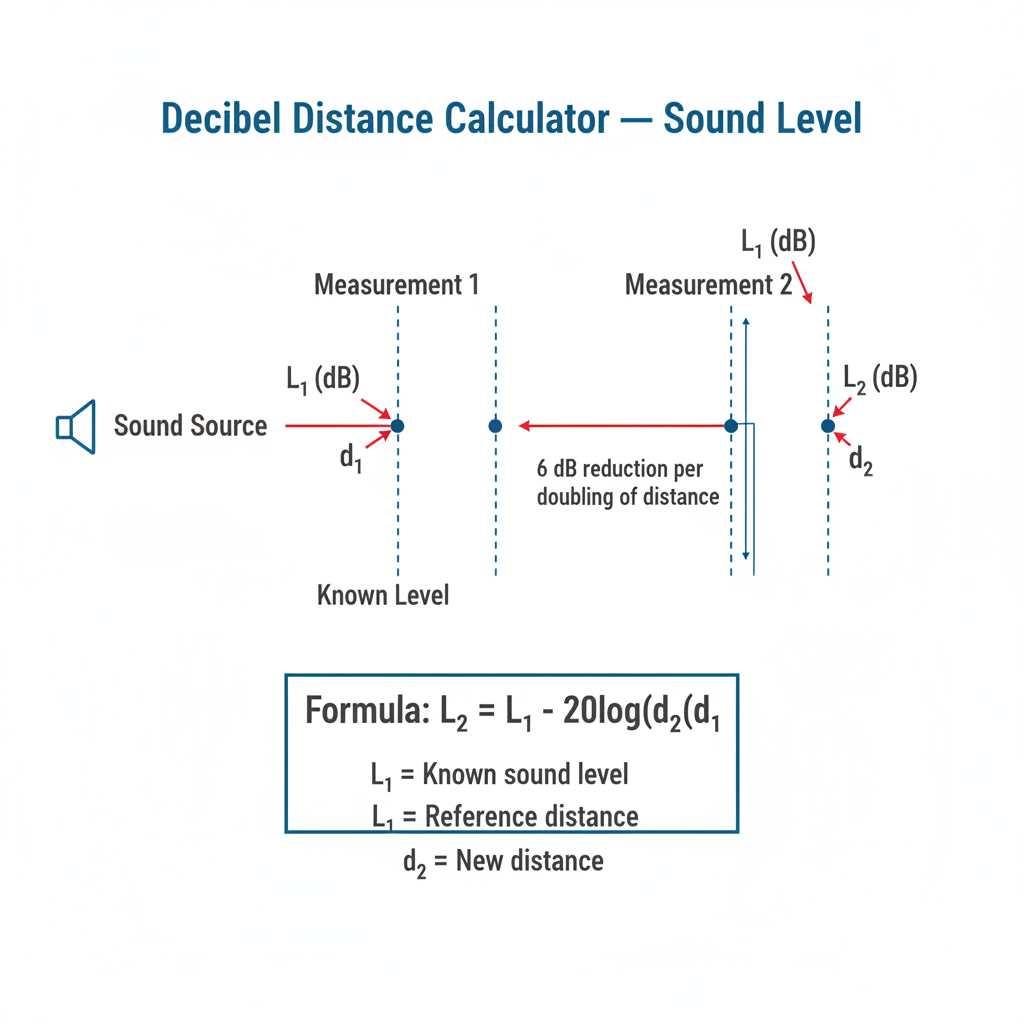 Free Decibel Distance Calculator — Sound Level | FIRGELLI Engineering
