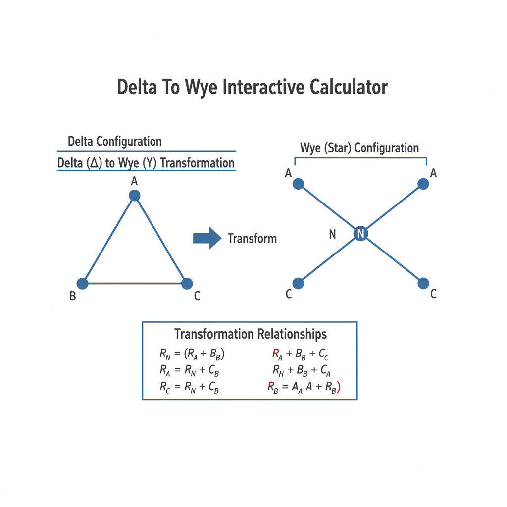 Delta to Wye Interactive Calculator | FIRGELLI