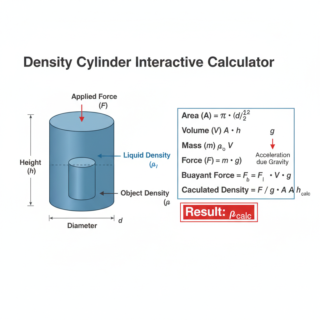 Density Cylinder Interactive Calculator | FIRGELLI