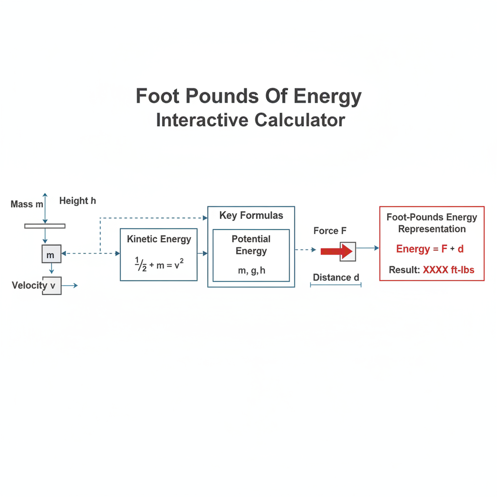 Foot Pounds Of Energy Interactive Calculator | FIRGELLI