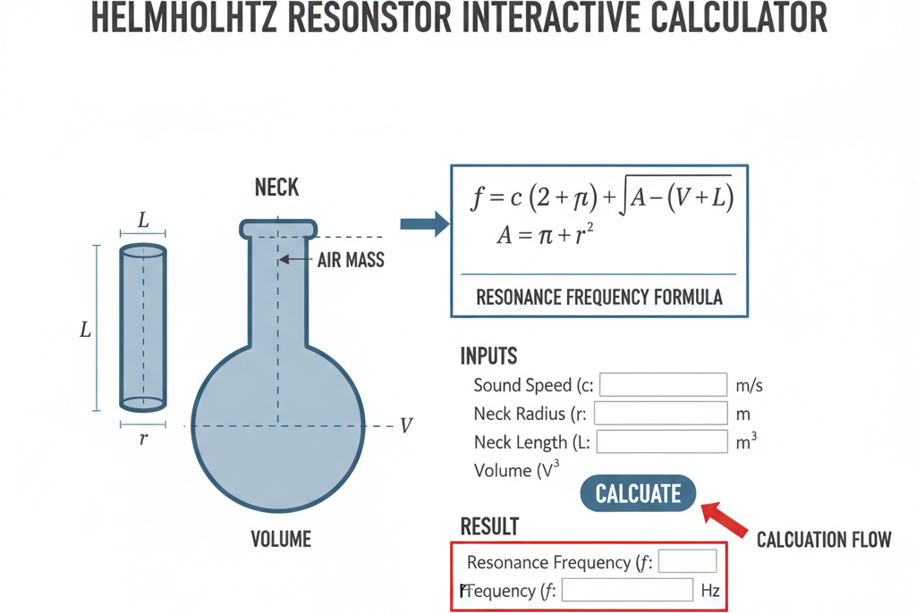 Helmholtz Resonator Interactive Calculator | FIRGELLI