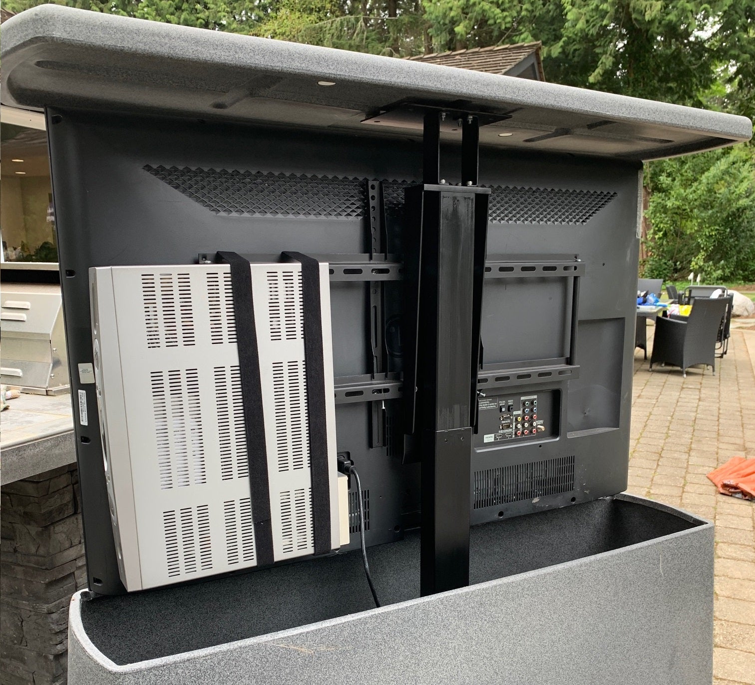 How to attach a PVR to a TV Lift | FIRGELLI