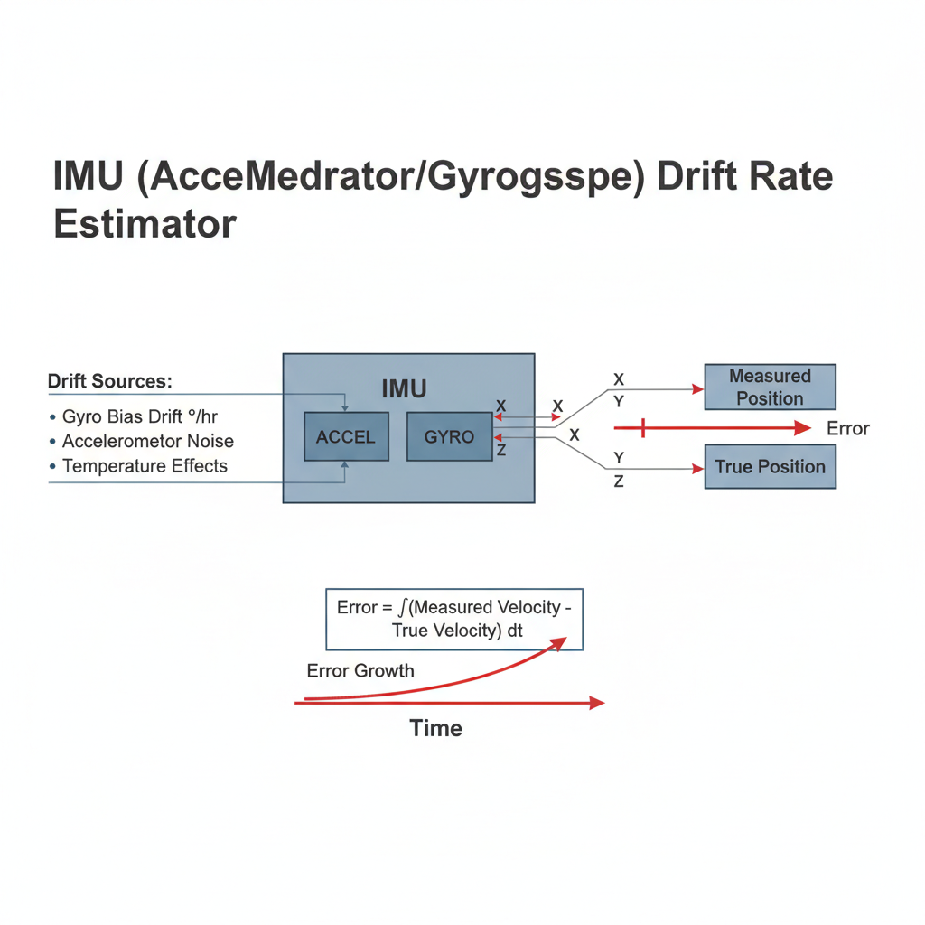 Free IMU (Accelerometer/Gyroscope) Drift Rate Estimator | FIRGELLI Eng