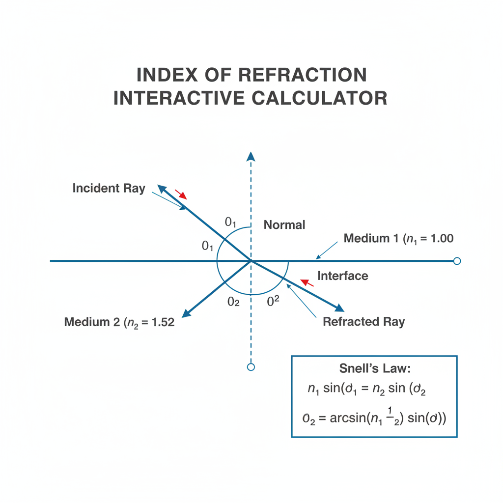 Index of Refraction Interactive Calculator | FIRGELLI