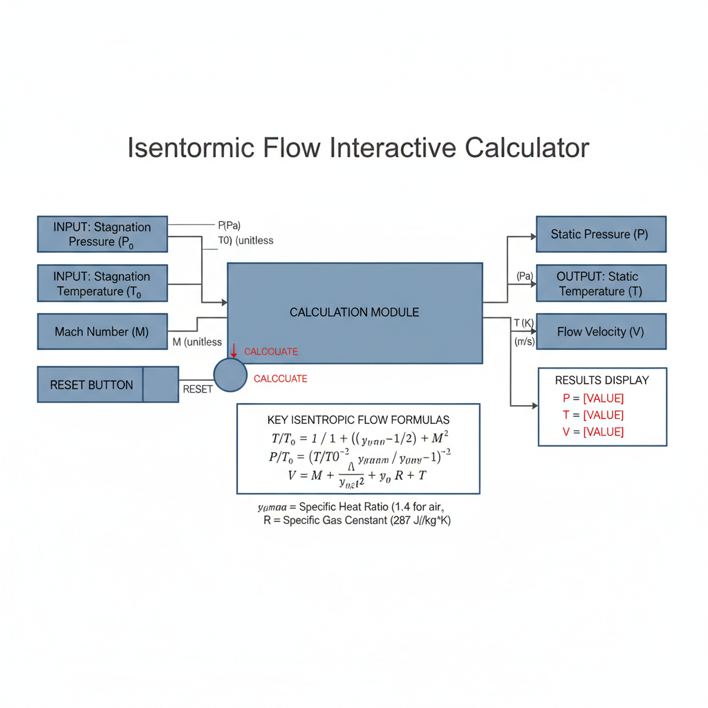 Isentropic Flow Interactive Calculator | FIRGELLI