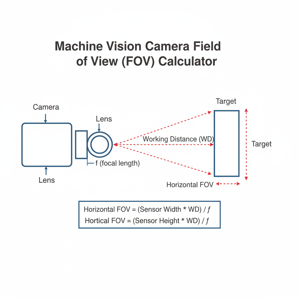 Free Machine Vision Camera Field of View (FOV) Calculator | FIRGELLI E