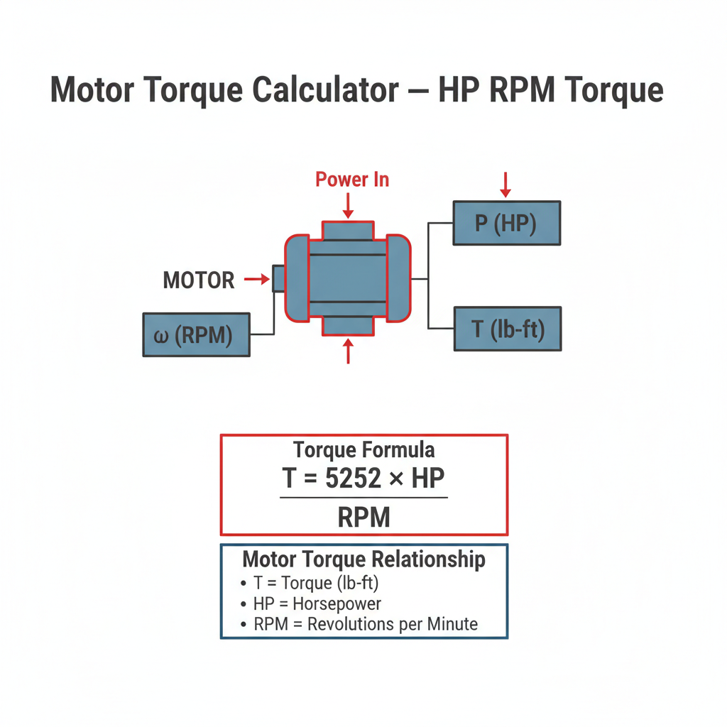 Free Motor Torque Calculator — HP RPM Torque | FIRGELLI Engineering
