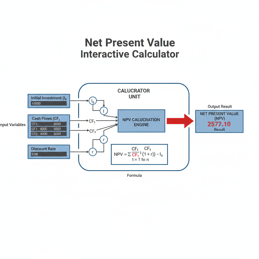 Net Present Value Interactive Calculator | FIRGELLI