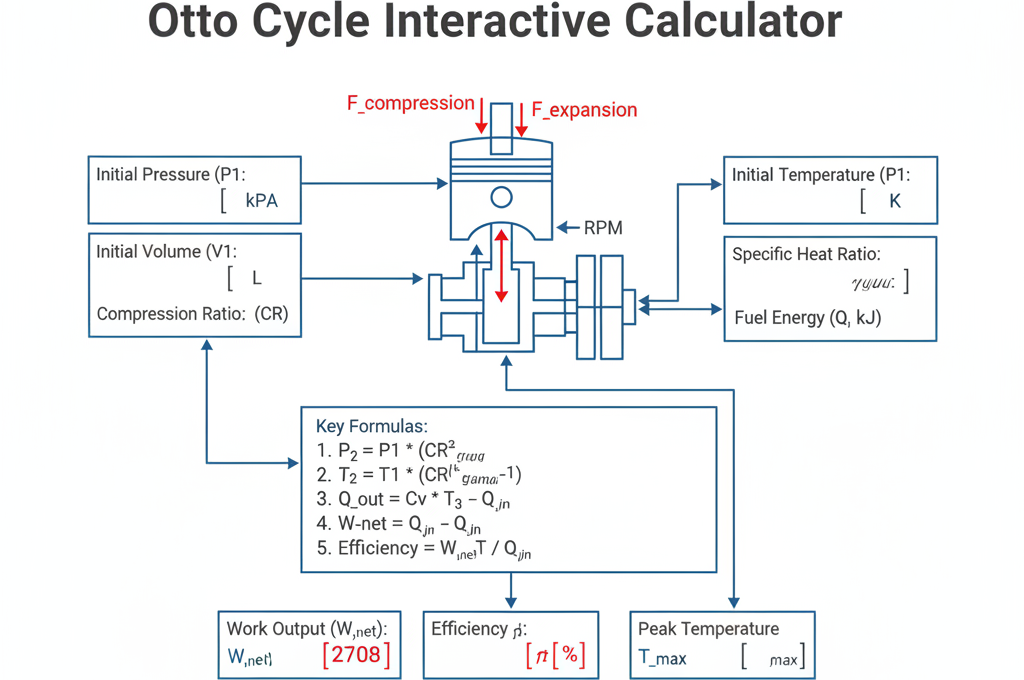 Otto Cycle Interactive Calculator | FIRGELLI