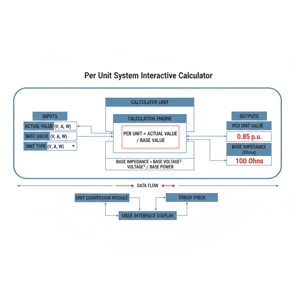 Per Unit System Interactive Calculator | FIRGELLI