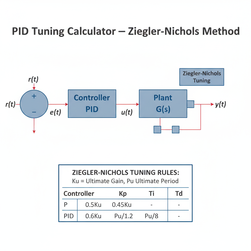 Free PID Tuning Calculator — Ziegler-Nichols Method | FIRGELLI Enginee
