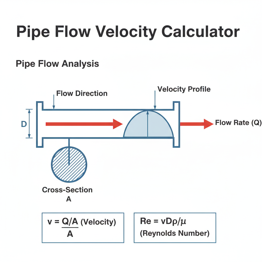 Free Pipe Flow Velocity Calculator | FIRGELLI Engineering