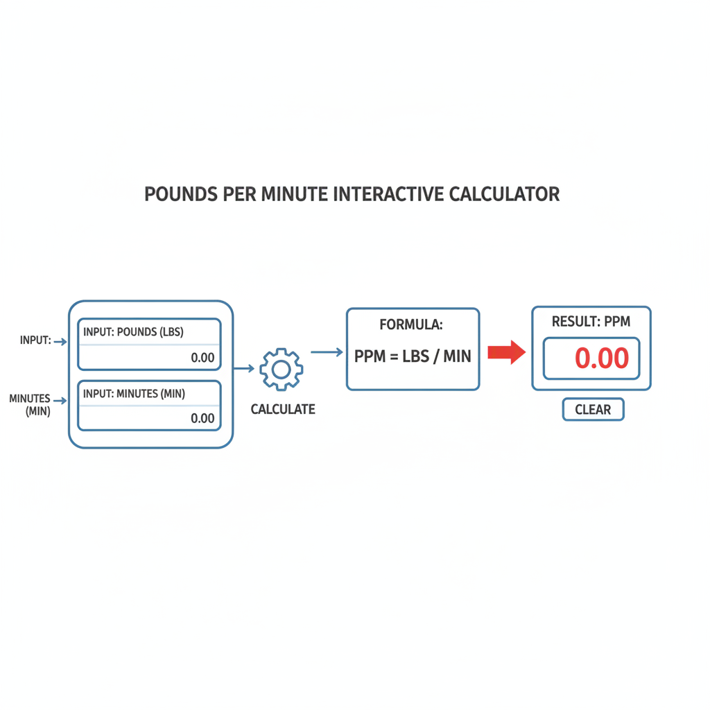 Pounds Per Minute Interactive Calculator | FIRGELLI
