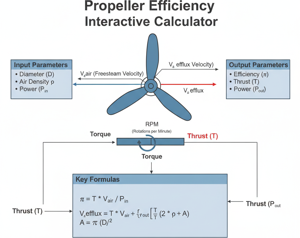 Propeller Efficiency Interactive Calculator | FIRGELLI