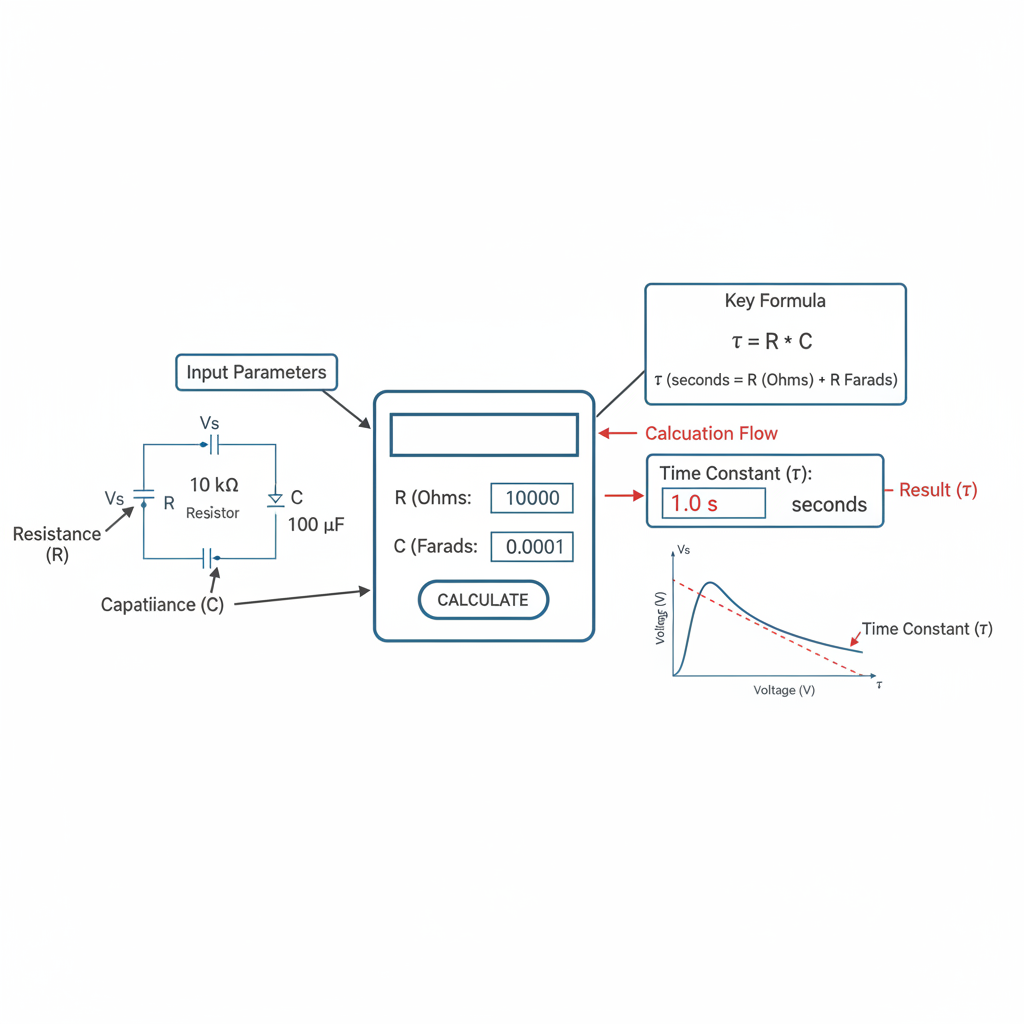 RC Circuit Time Constant Interactive Calculator | FIRGELLI