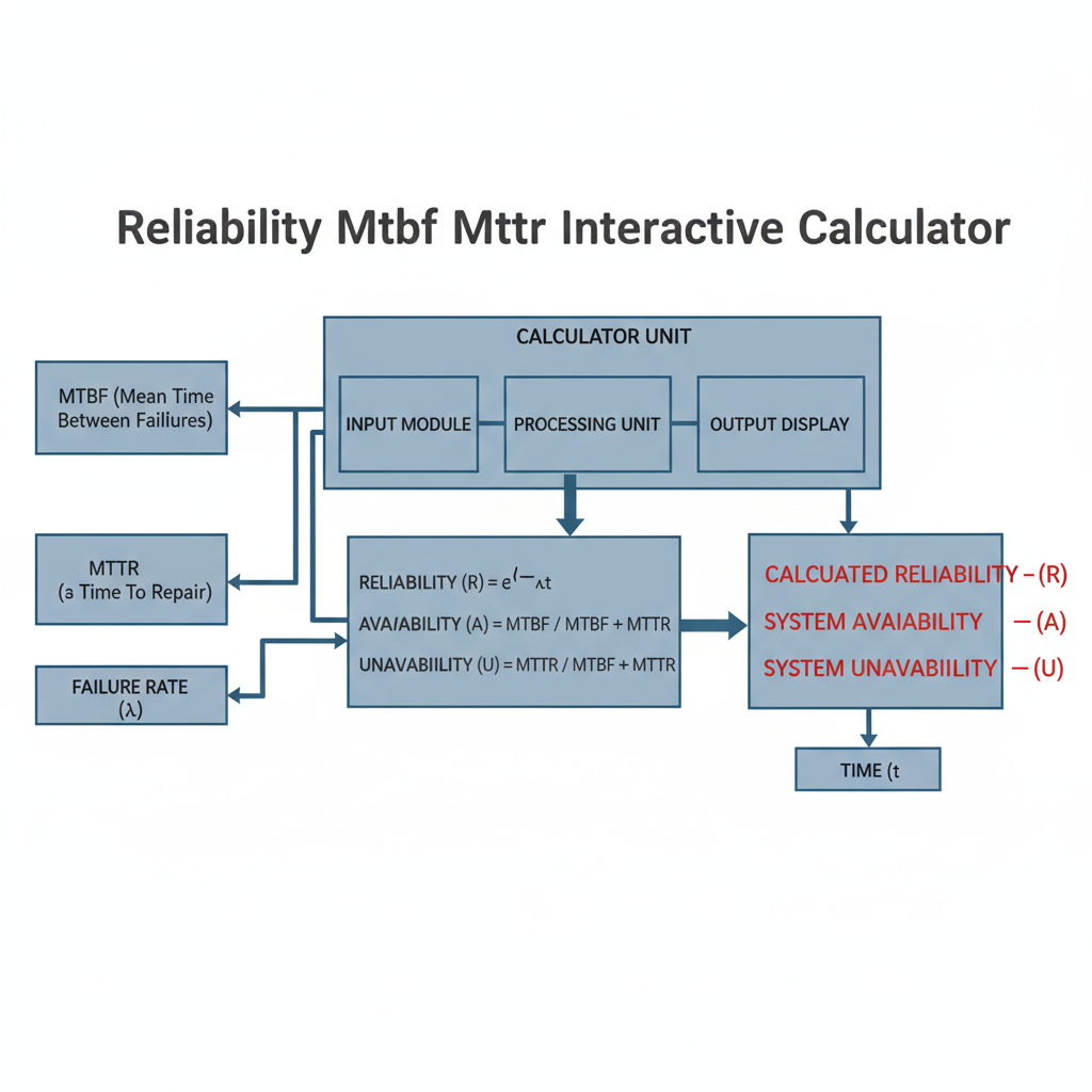 Reliability MTBF MTTR Interactive Calculator | FIRGELLI