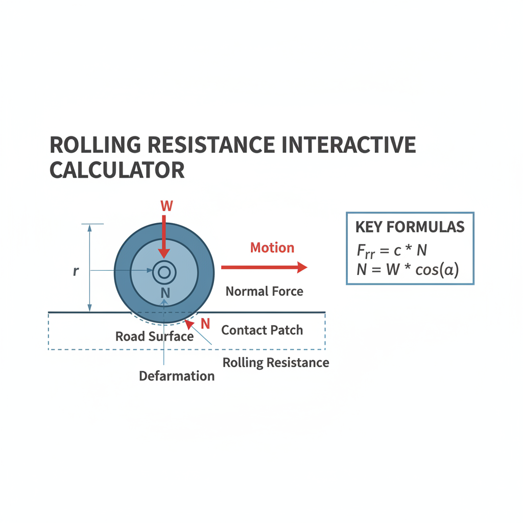 Rolling Resistance Interactive Calculator | FIRGELLI