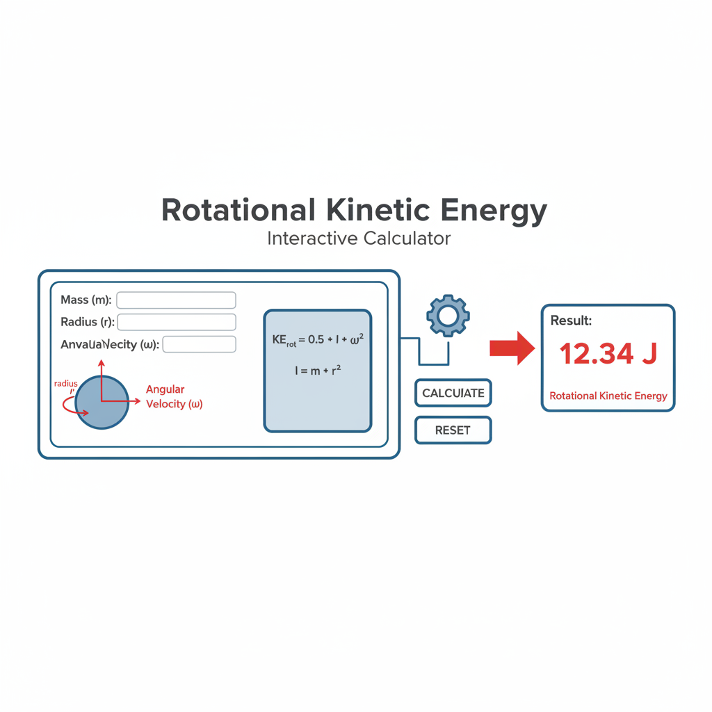 Rotational Kinetic Energy Interactive Calculator | FIRGELLI