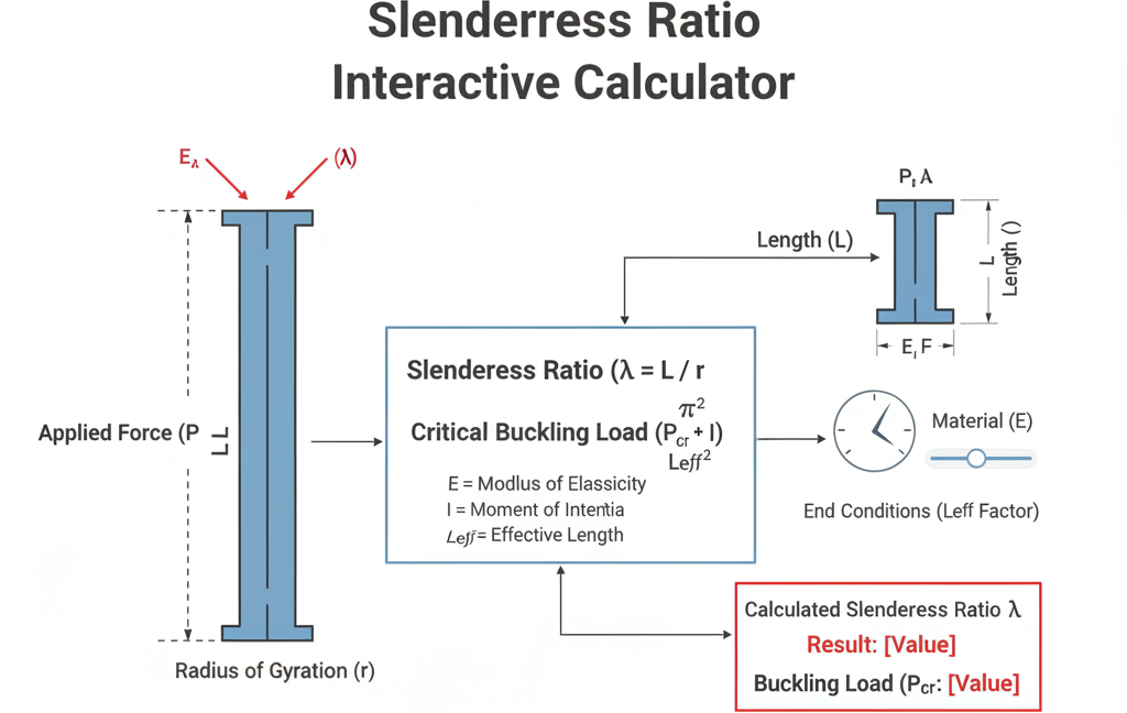 Slenderness Ratio Interactive Calculator | FIRGELLI