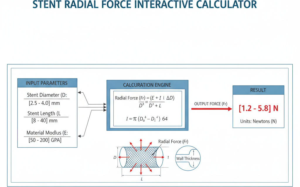 Stent Radial Force Interactive Calculator | FIRGELLI