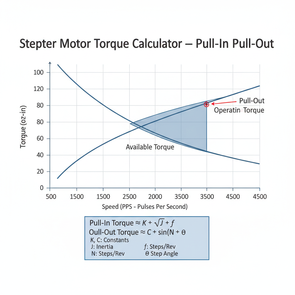 Free Stepper Motor Torque Calculator — Pull-In Pull-Out | FIRGELLI Eng