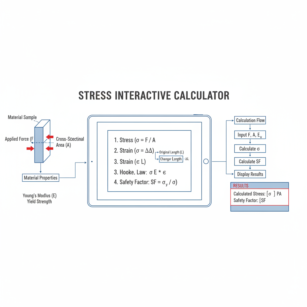 Stress Interactive Calculator | Engineering Tool | FIRGELLI