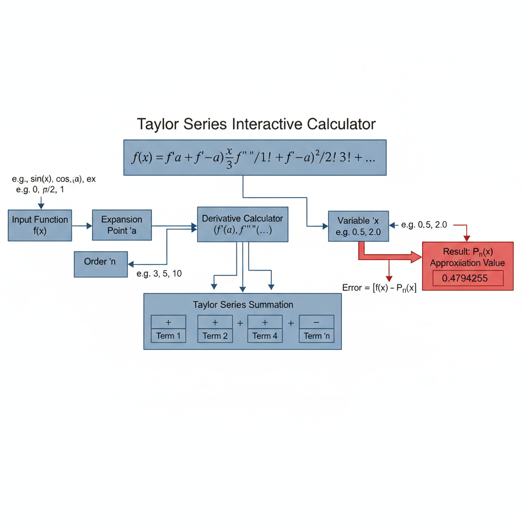 Taylor Series Interactive Calculator | FIRGELLI