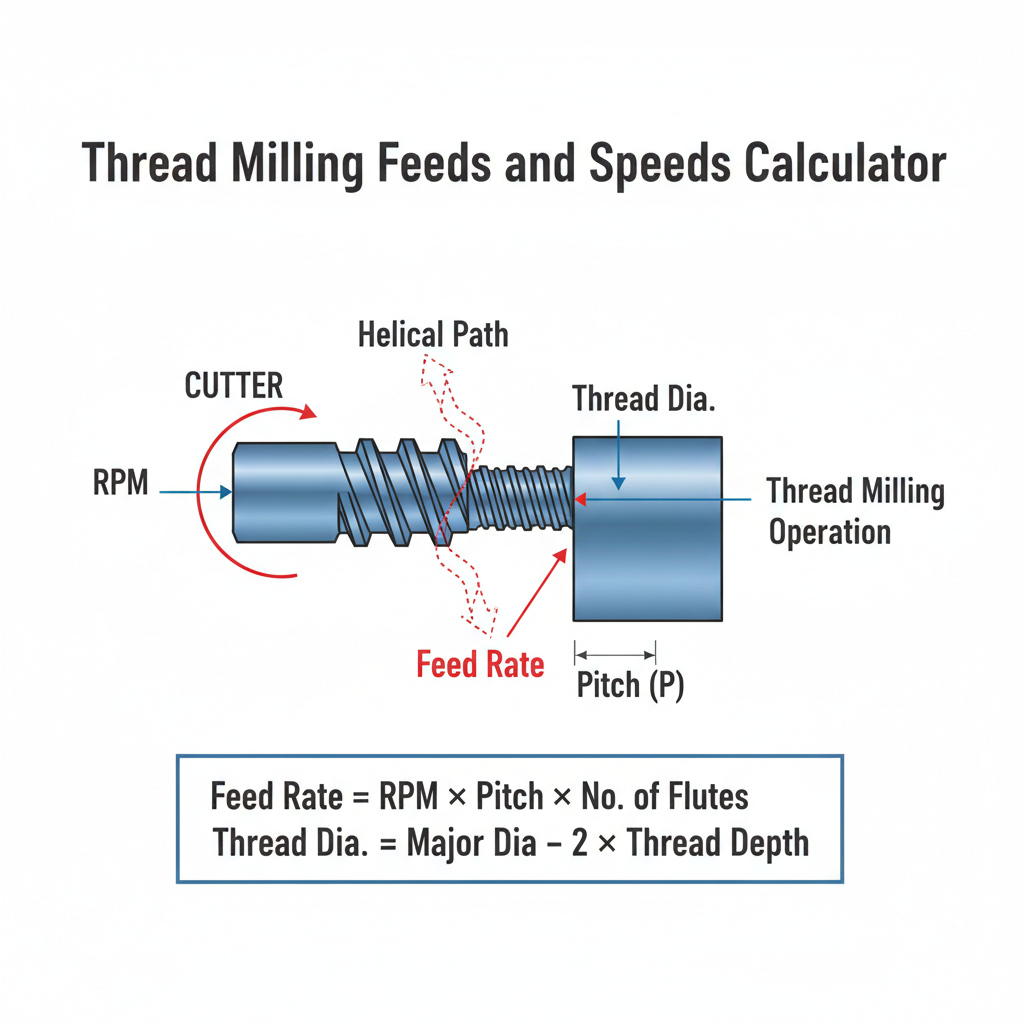 Free Thread Milling Feeds and Speeds Calculator | FIRGELLI Engineering
