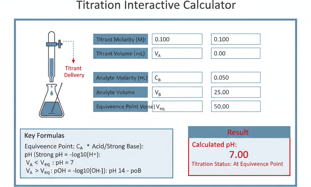 Titration Interactive Calculator | FIRGELLI