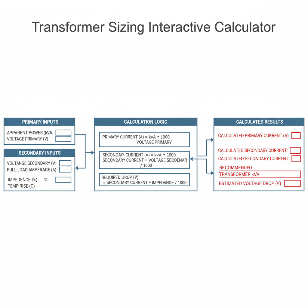 Transformer Sizing Interactive Calculator | FIRGELLI