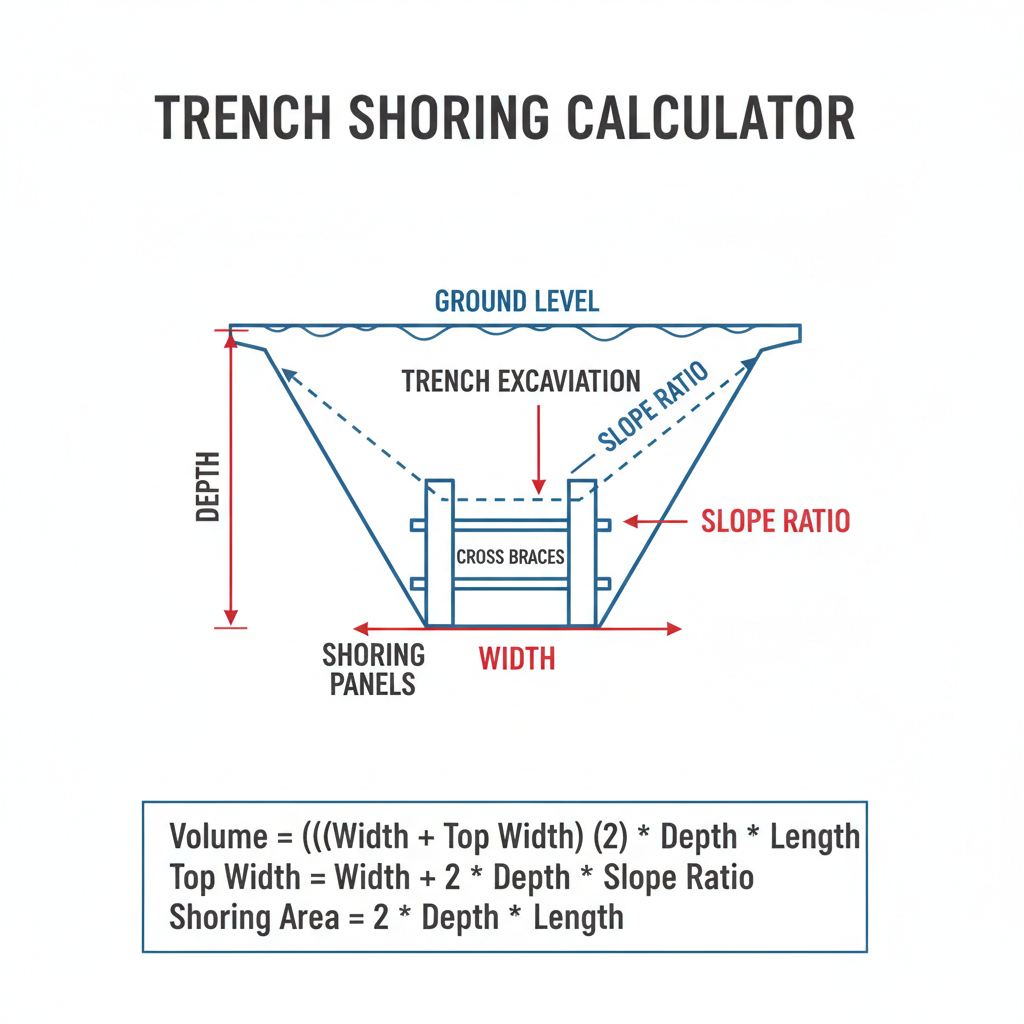 Free Trench Shoring Calculator | FIRGELLI Engineering