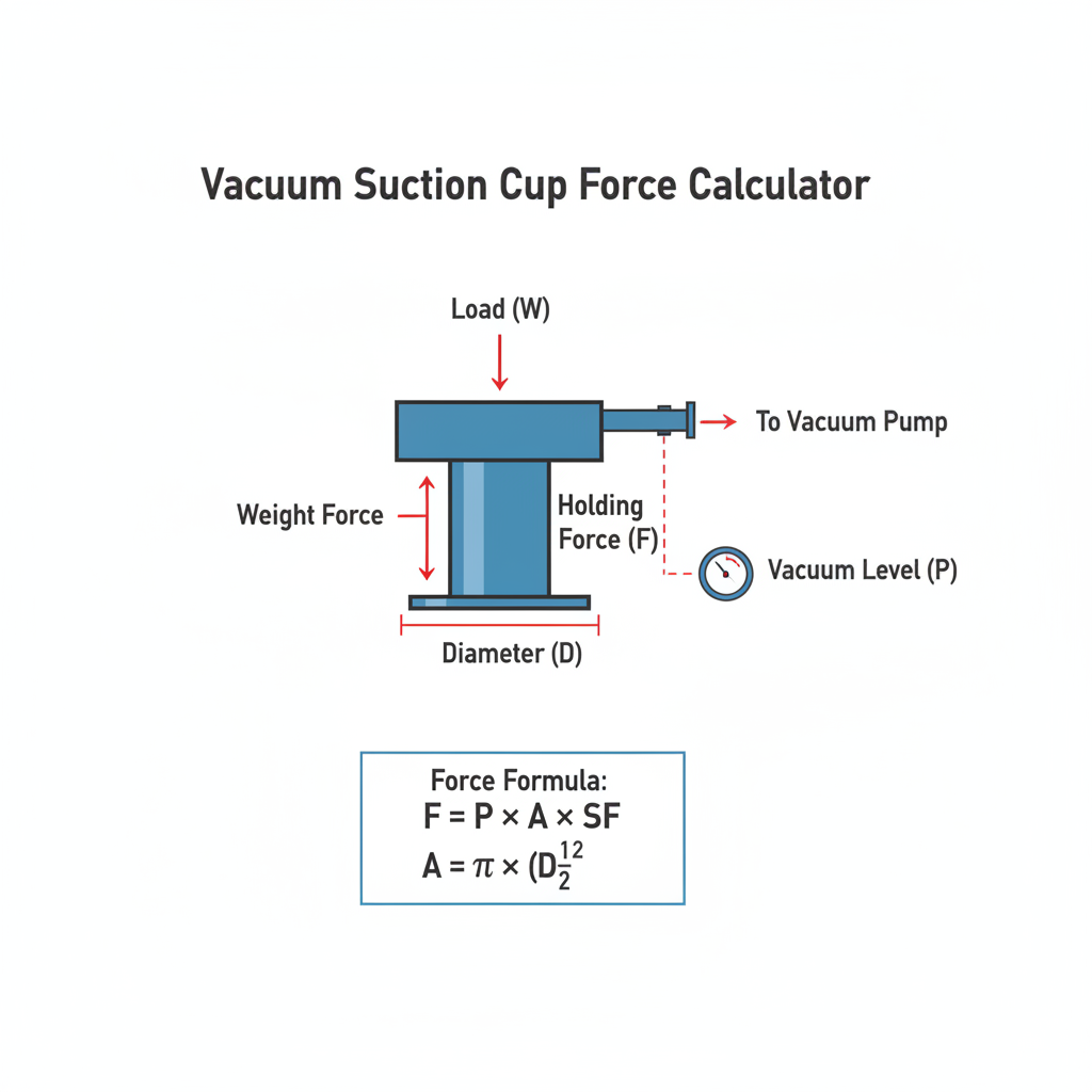 Free Vacuum Suction Cup Force Calculator | FIRGELLI Engineering