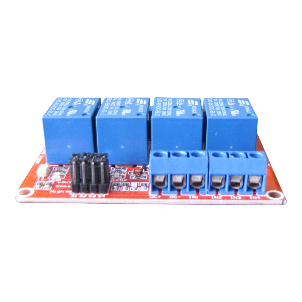 5V Relay Module | 4 Channels | Firgelli Automations