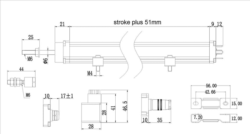 Linear Potentiometers - high precision Linear positioning