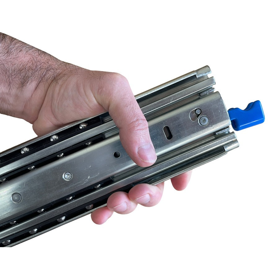 Heavy Duty Locking Drawer Slides | Lock-in & Lock-out